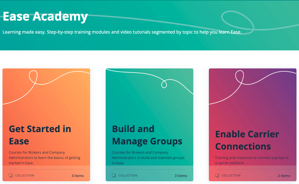 Ease Academy Customer Education | Ease
